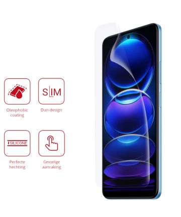 Rosso Xiaomi Redmi Note 12 Pro Plus Ultra Clear Screenprotector 2-Pack ...