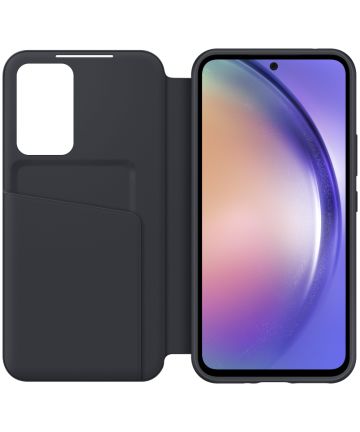 Origineel Samsung Galaxy A54 Hoesje Smart View Wallet Case Zwart ...