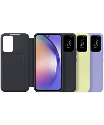 Origineel Samsung Galaxy A54 Hoesje Smart View Wallet Case Zwart ...