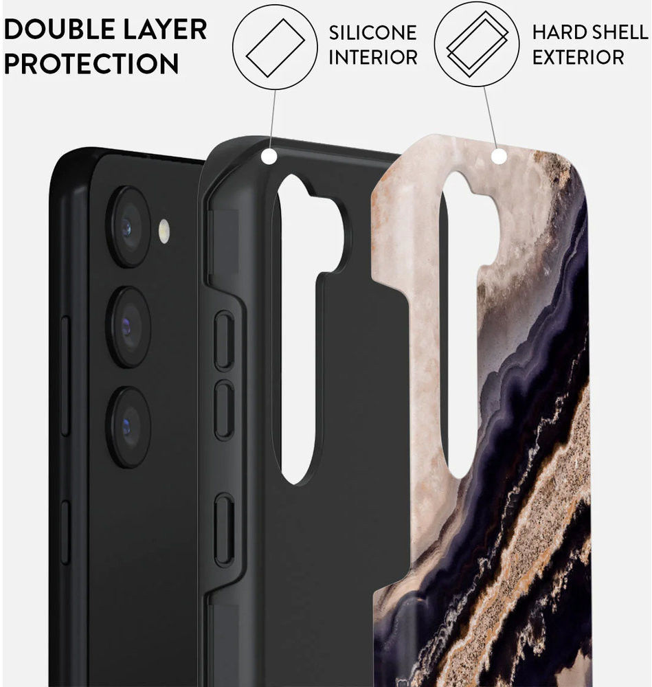 Burga Tough Case Samsung Galaxy S23 Plus Hoesje Royal Blue | GSMpunt.nl