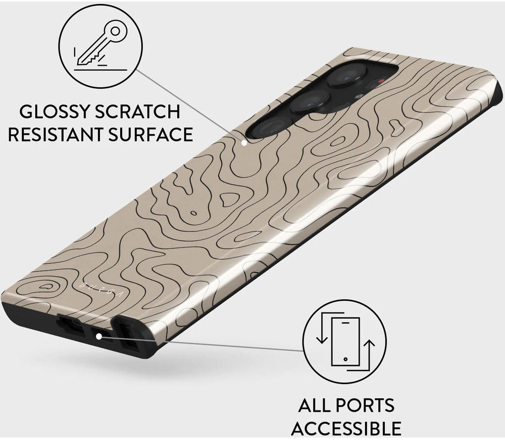 Burga Tough Case Samsung Galaxy S23 Ultra Hoesje Wild Terrain | GSMpunt.nl