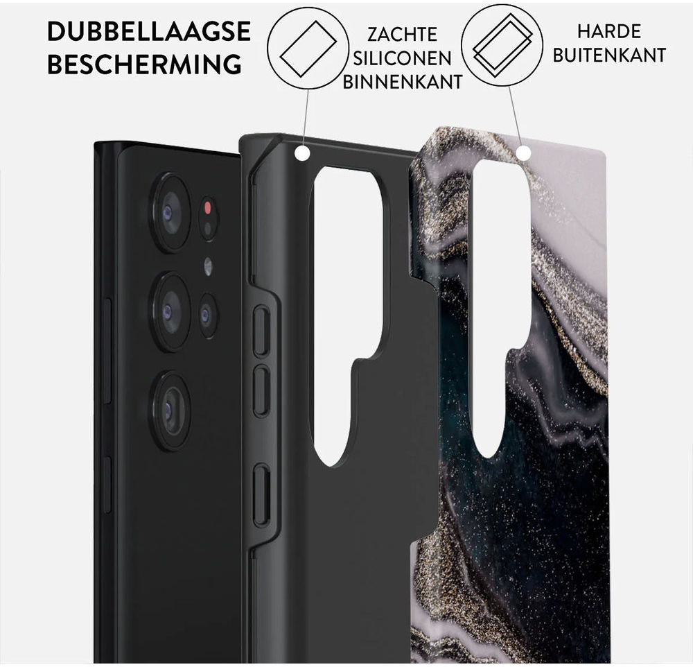 Burga Tough Case Samsung Galaxy S23 Ultra Hoesje Magic Night | gsmpunt