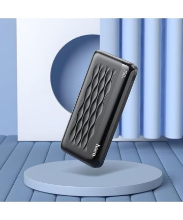 Hoco J90 10.000mAh Fast Charge Powerbank 22.5W USB-A/USB-C Zwart ...