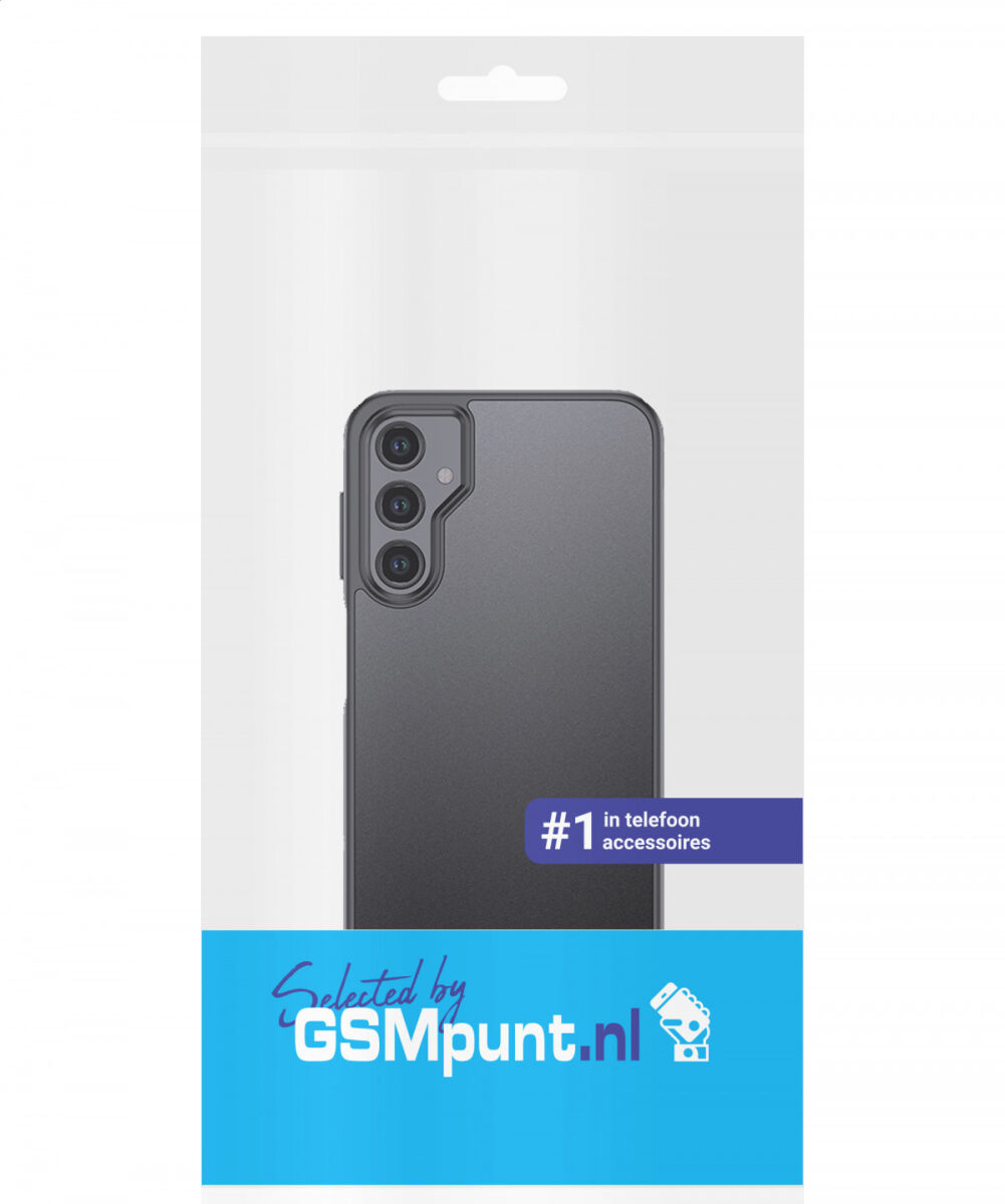 Samsung Galaxy A24 Hoesje Armor Back Cover Matte Zwart | gsmpunt