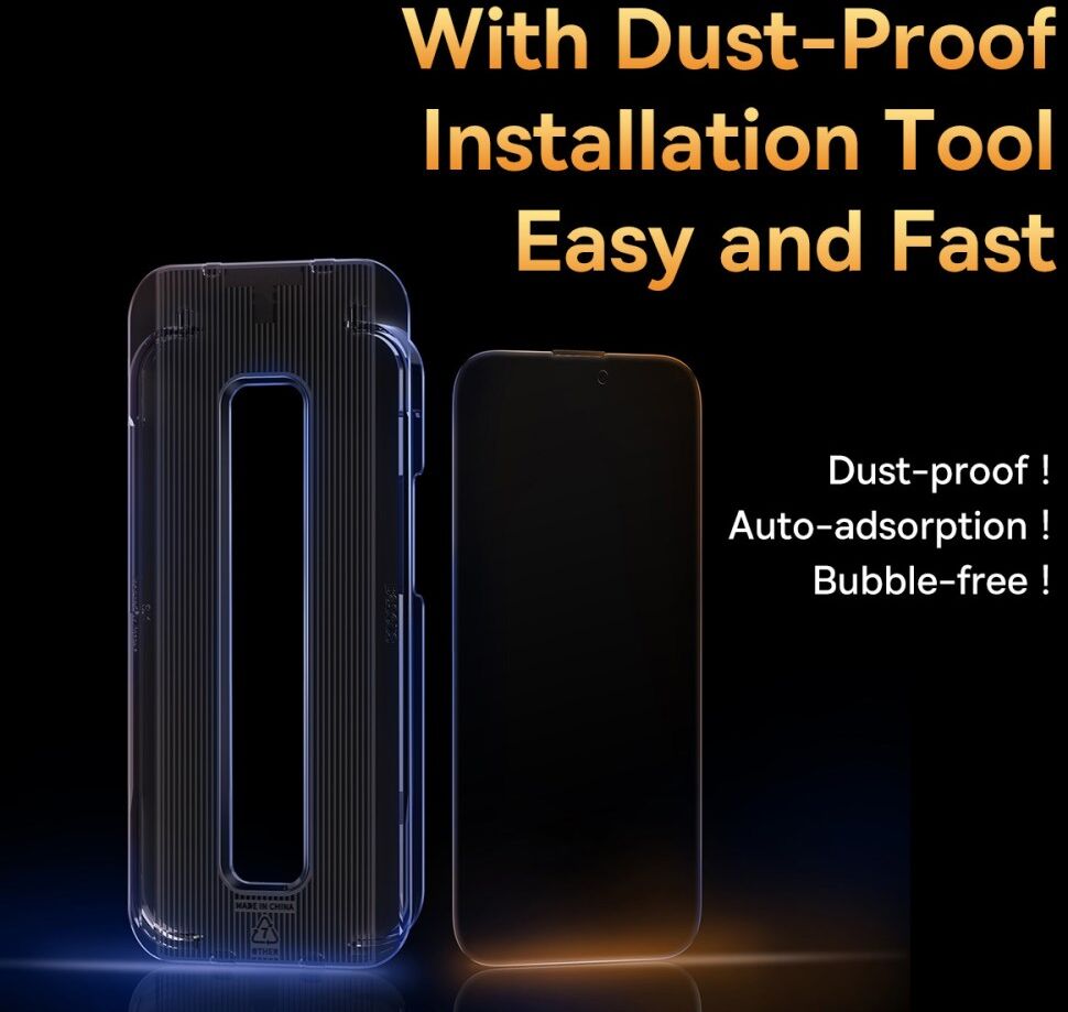 Baseus Apple iPhone 14 Pro Tempered Glass 0.3mm met Installatie Kit ...