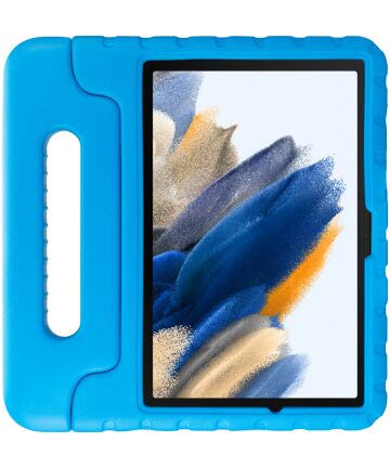 HappyCase Samsung Tab A8 Kinder Tablethoes met Handvat Blauw | GSMpunt.nl