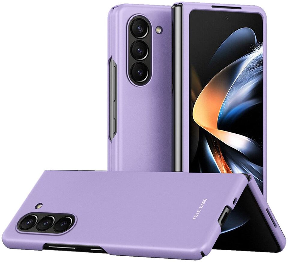 Samsung Galaxy Z Fold 5 Hoesje Hard Back Cover Paars | gsmpunt