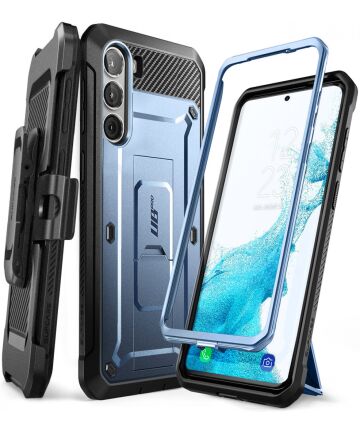SUPCASE UB Pro Samsung Galaxy S23 Hoesje Full Protect Stand Blauw ...