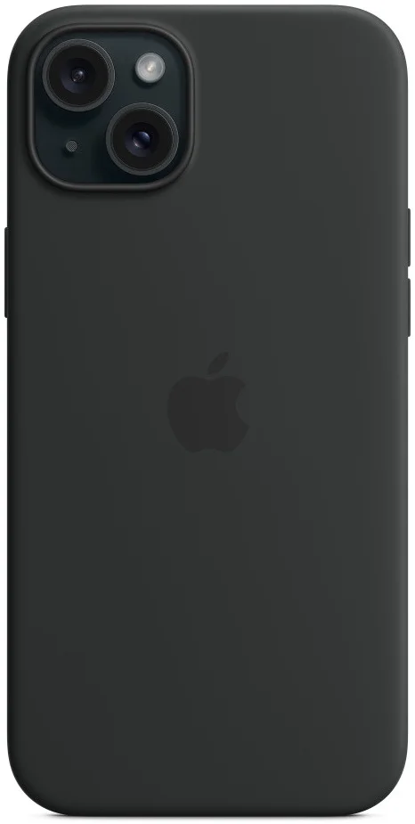 Origineel Apple iPhone 15 Plus Hoesje Silicone Case Zwart | gsmpunt