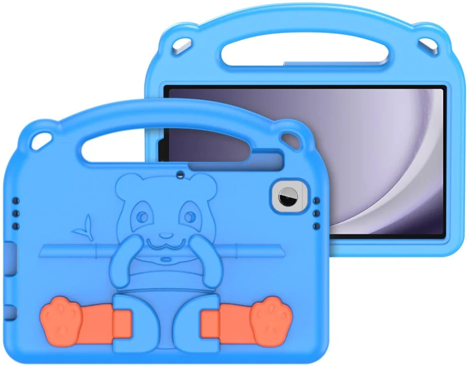 Dux Ducis Panda Samsung Galaxy Tab A9 Kinder Tablethoes Blauw | gsmpunt