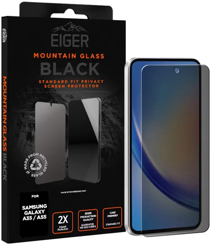 Eiger Mountain Privacy Samsung Galaxy A35 / A55 Screen Protector | gsmpunt