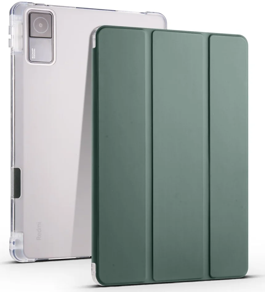 Xiaomi Redmi Pad Hoes Tri-Fold Book Case met Standaard Groen | gsmpunt