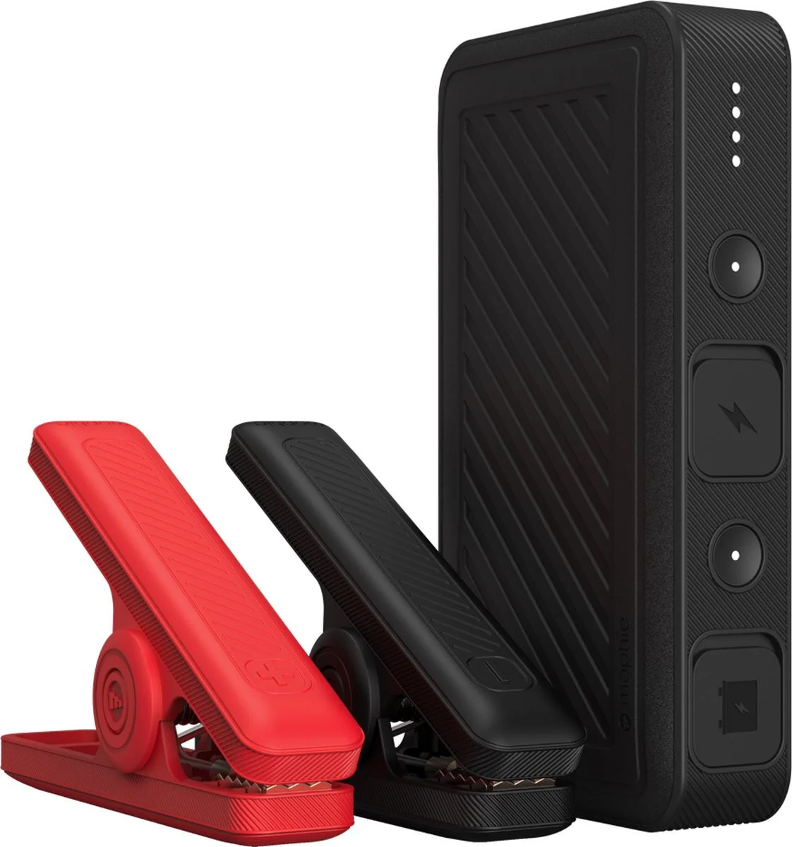 Mophie Powerstation Go Rugged Compact Powerbank met Startkabels Zwart ...