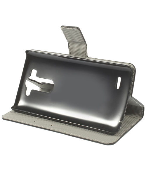 LG G3 S Wallet Stand Case Kleurrijke Bloemen | gsmpunt