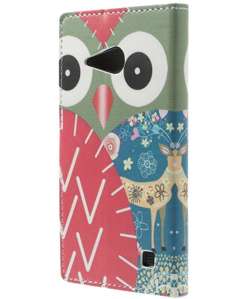 Nokia Lumia 730 735 Wallet Owl Case | gsmpunt