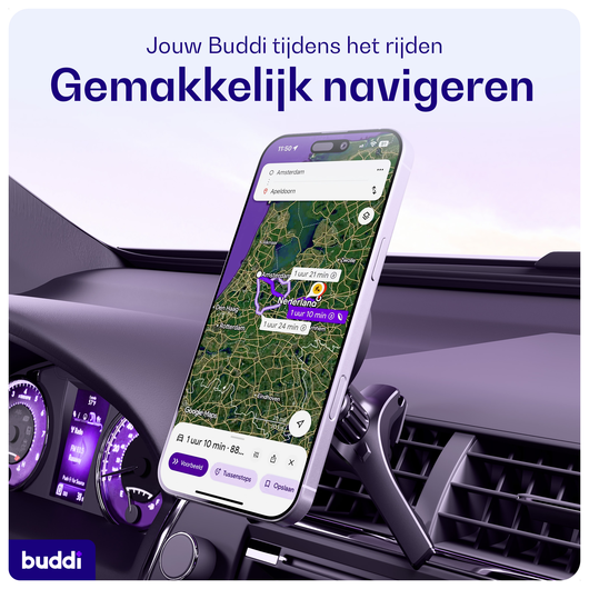 Buddi MagWay Universele MagSafe Telefoonhouder Auto Ventilatierooster ...