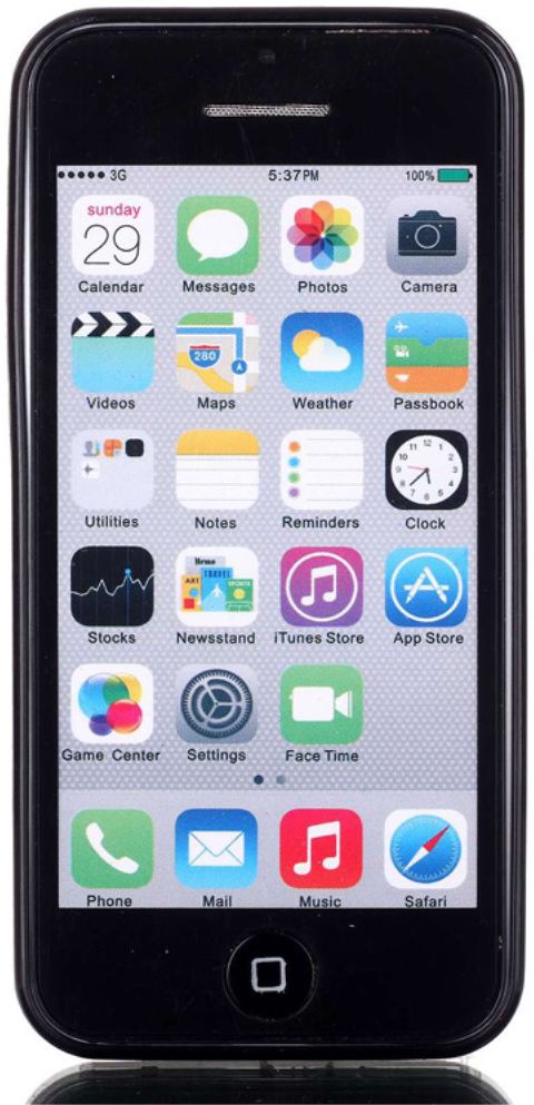 Apple iPhone 5C Back Cover Stripes | GSMpunt.nl