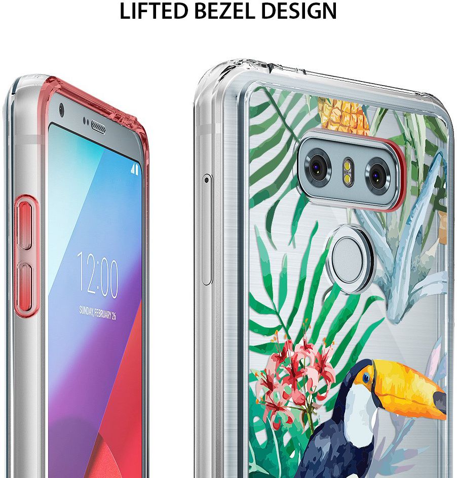 LG G6 Ringke Fusion Aloha Paradise Transparant | gsmpunt