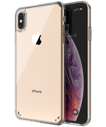Apple iPhone X Hard Case Transparant | GSMpunt.nl