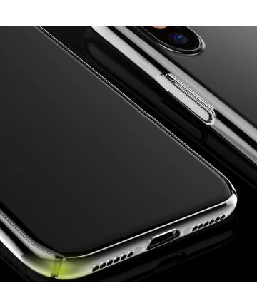 Apple iPhone X Hard Case Transparant | GSMpunt.nl