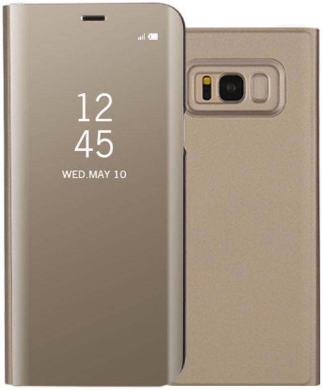 Samsung Galaxy S8 Smart View Flip Hoesje Goud | gsmpunt