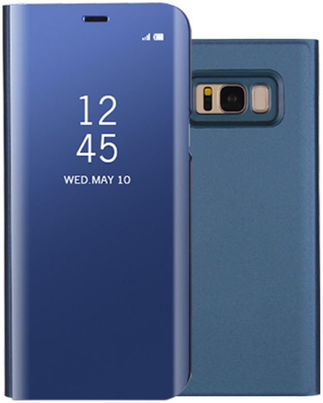 Samsung Galaxy S8 Smart View Flip Hoesje Blauw | GSMpunt.nl
