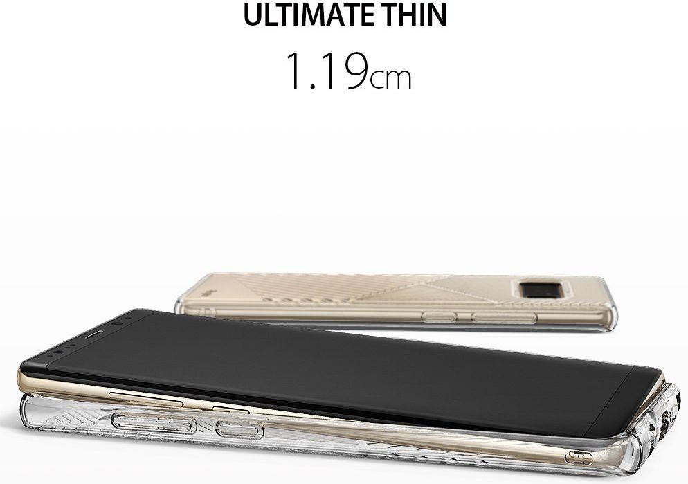 Ringke Bevel Samsung Galaxy Note 8 Clear | GSMpunt.nl