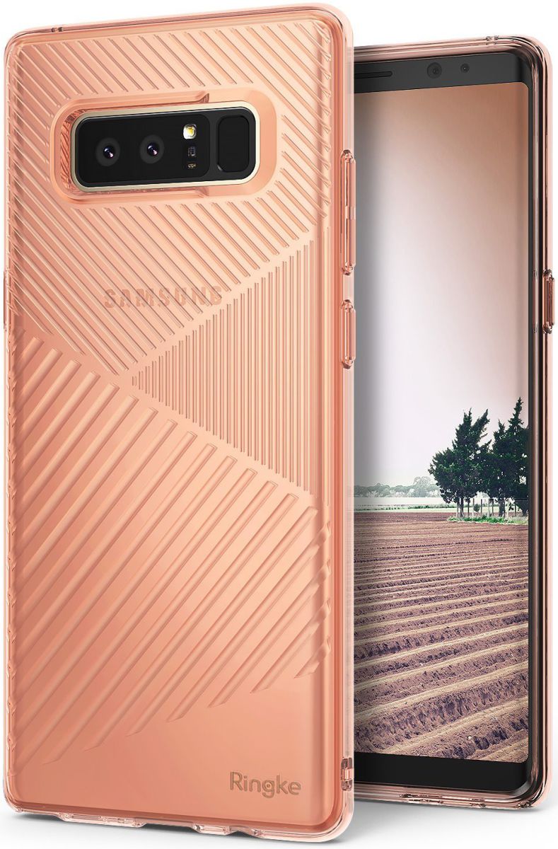 Ringke Bevel Samsung Galaxy Note 8 Rose Gold | GSMpunt.nl