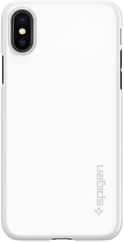 Spigen Thin Fit A Case Apple iPhone X White | gsmpunt