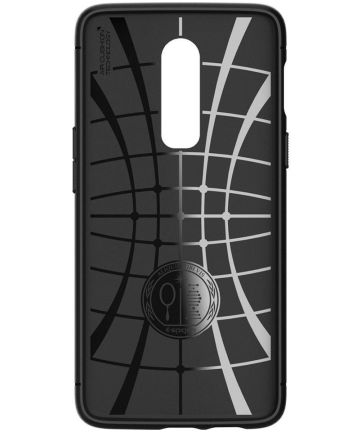 Spigen Rugged Armor OnePlus 6 Hoesje Zwart | GSMpunt.nl