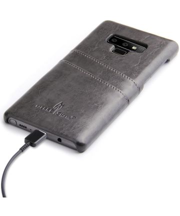 Samsung Galaxy Note 9 Back Cover met Kunstlederen Coating | GSMpunt.nl