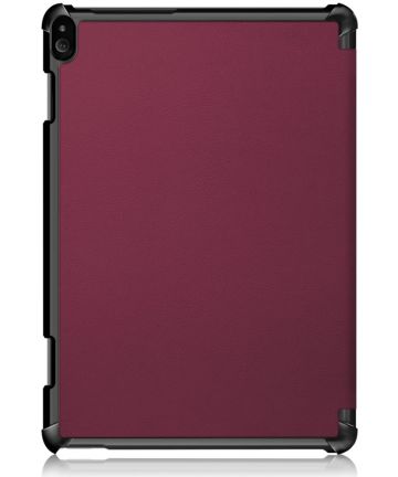 Lenovo Tab P10 Hoes Tri-Fold Rood | GSMpunt.nl