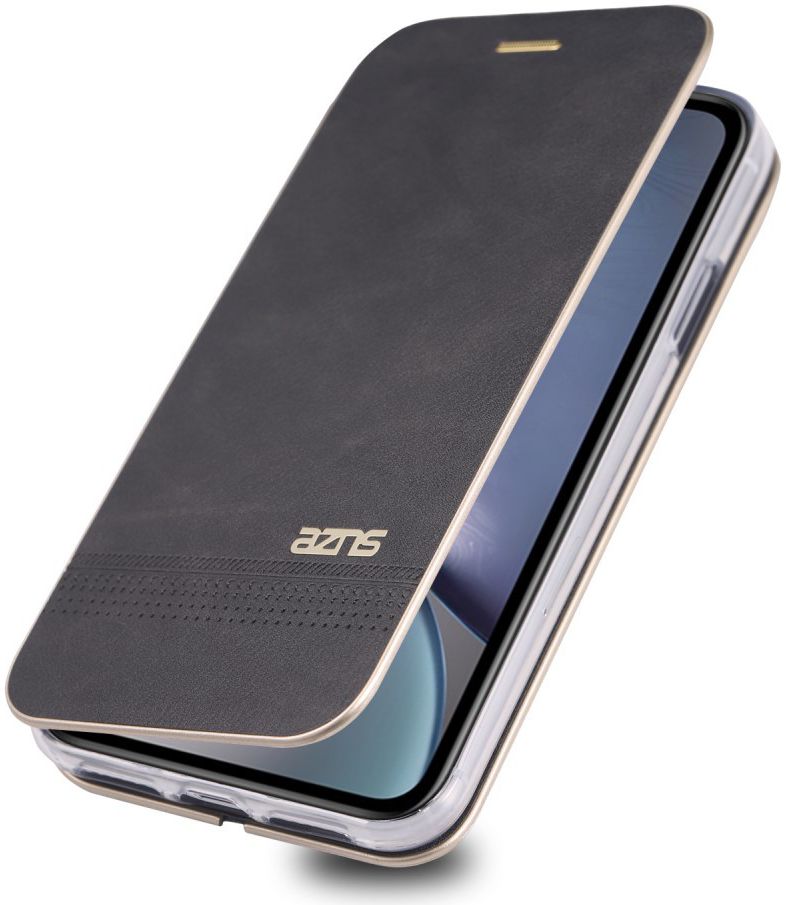 Apple iPhone XR Luxe Portemonnee Hoesje Zwart | GSMpunt.nl