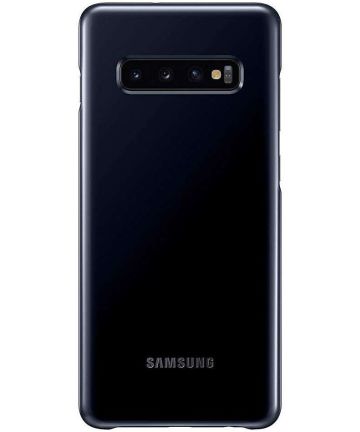 Samsung Galaxy S10 Plus LED Cover Zwart | GSMpunt.nl