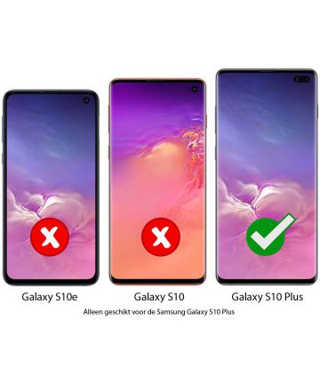 Samsung Galaxy S10 Plus LED View Cover Zwart | GSMpunt.nl