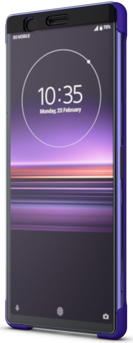 Sony Style Cover Touch Sony Xperia 1 Paars | GSMpunt.nl