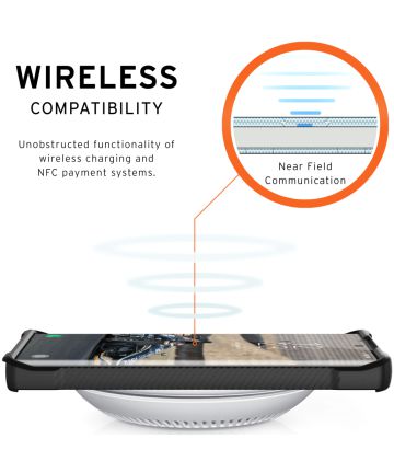 Urban Armor Gear Monarch Hoesje Samsung Galaxy Note 10 Black | GSMpunt.nl