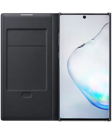 Samsung Galaxy Note 10 LED View Cover Zwart | GSMpunt.nl