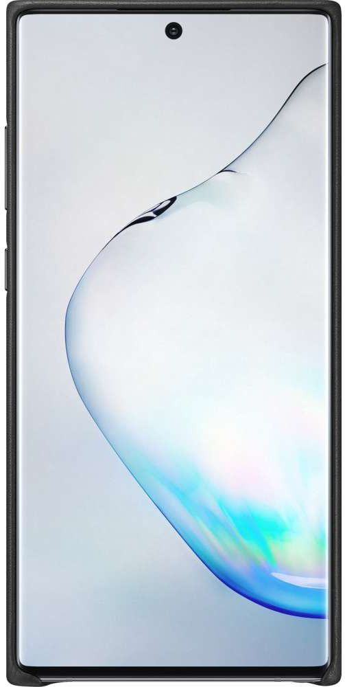 Samsung Galaxy Note 10 Plus Leather Cover Zwart | GSMpunt.nl