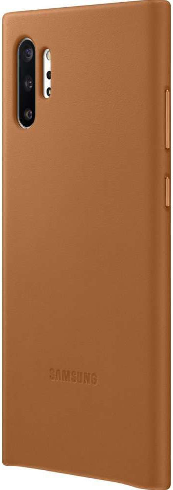 Samsung Galaxy Note 10 Plus Leather Cover Bruin | GSMpunt.nl