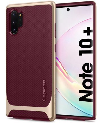 Spigen Neo Hybrid Hoesje Samsung Galaxy Note 10 Plus Rood | GSMpunt.nl