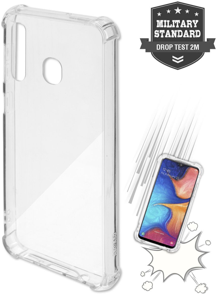 4smarts IBIZA Transparante Samsung Galaxy A20 Back Cover | GSMpunt.nl
