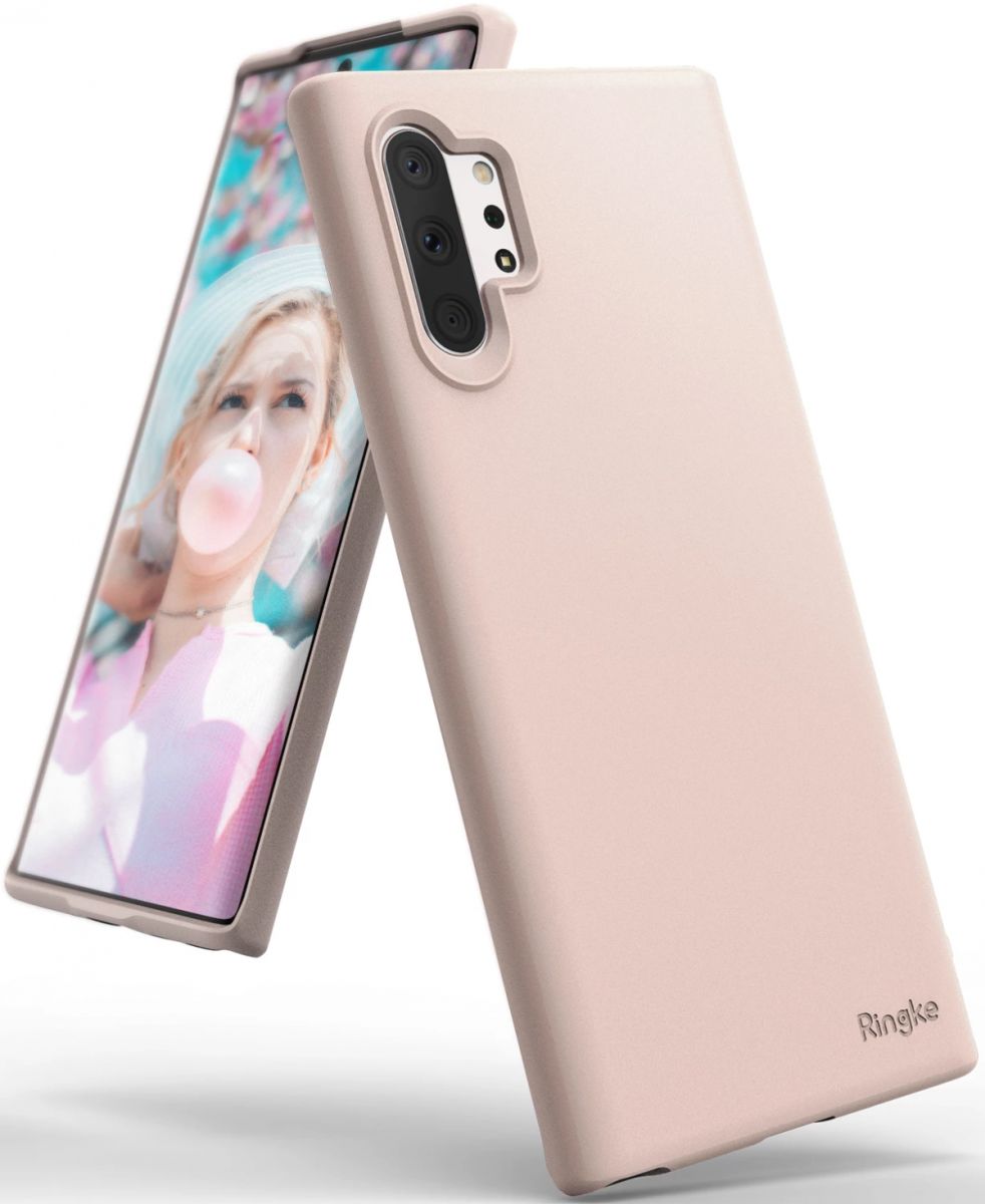 Ringe Air S Samsung Galaxy Note 10 Plus Hoesje Roze | gsmpunt