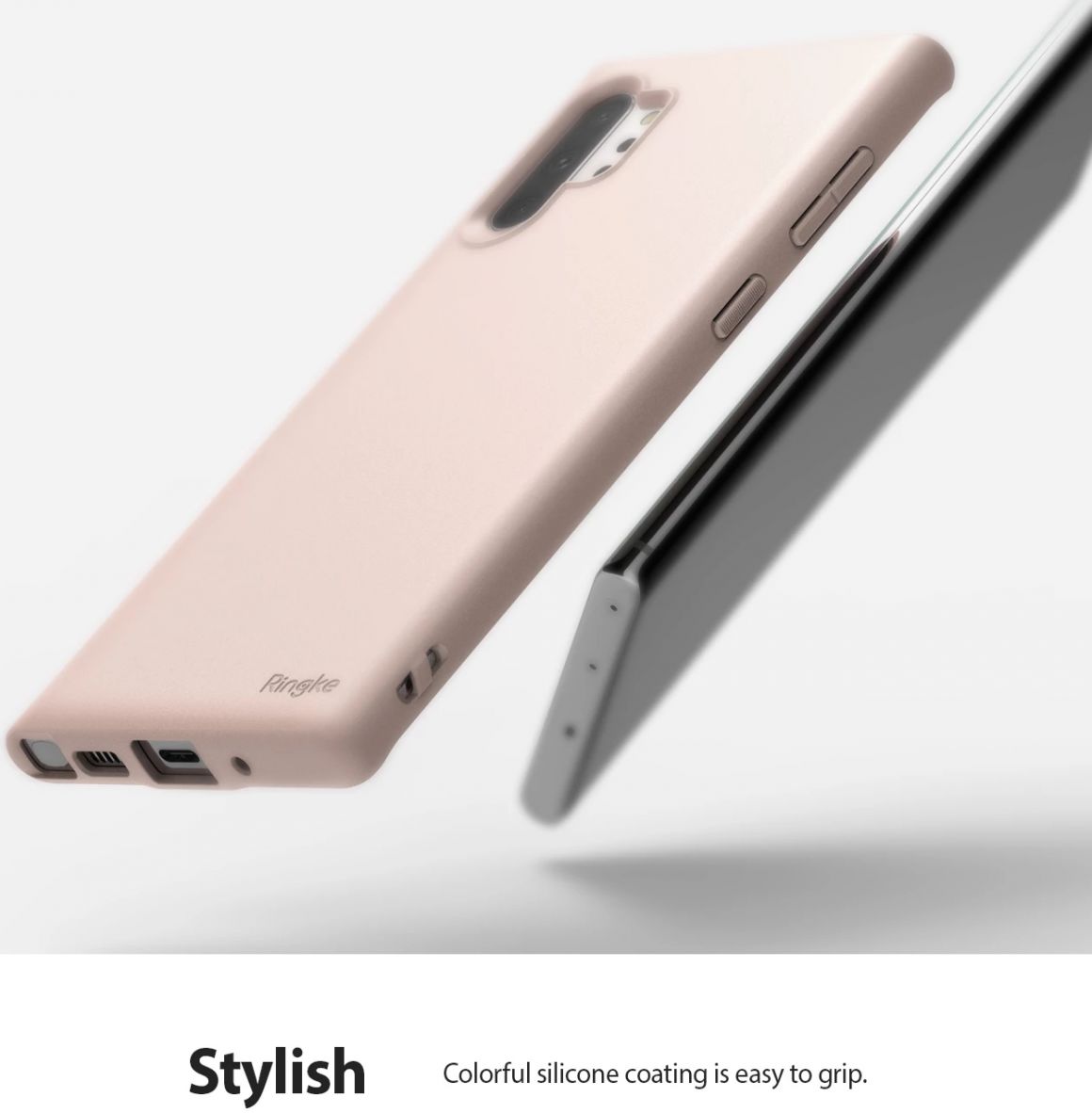 Ringe Air S Samsung Galaxy Note 10 Plus Hoesje Roze | gsmpunt