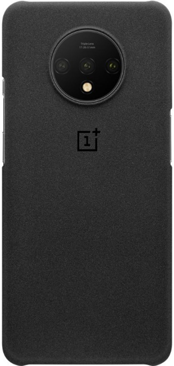 Originele OnePlus 7T Protective Case Sandstone Zwart | GSMpunt.nl