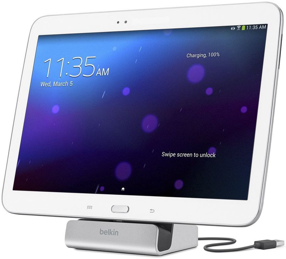 Belkin PowerHouse Micro-USB Dock XL Telefoonhouder met Oplader Zwart ...