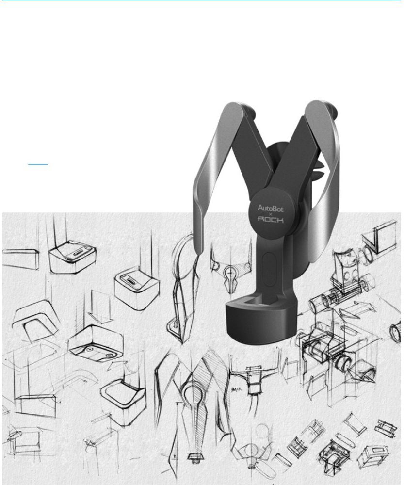 ROCK Autobot Universele Verstelbare Smartphone Houder met Laadopening ...