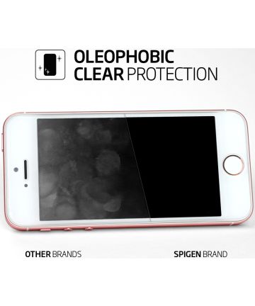 Spigen GLAStR Slim HD Screen Protector Apple iPhone 5/5S/SE | GSMpunt.nl