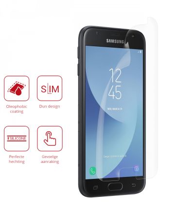 Rosso Samsung Galaxy J3 2017 Ultra Clear Screen Protector Duo Pack ...