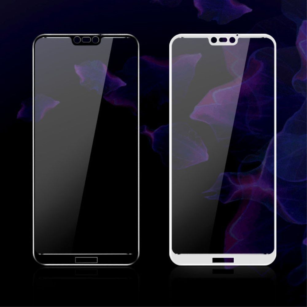 Huawei P20 Lite Full Cover Tempered Glass Zwart | gsmpunt